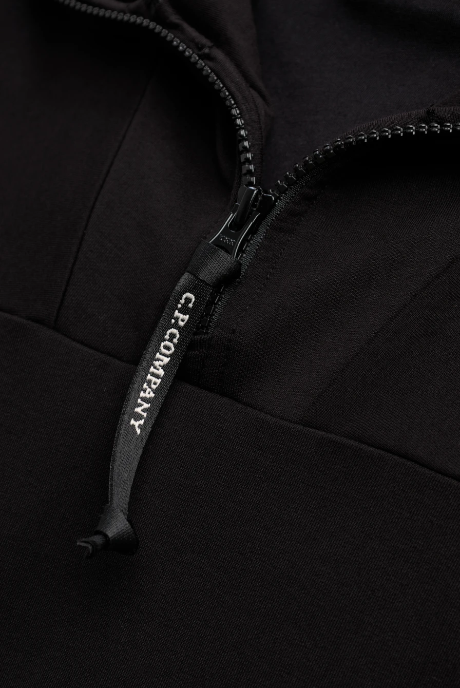Худи C.P. Company metropolis series stretch fleece full zipped hoodie ...