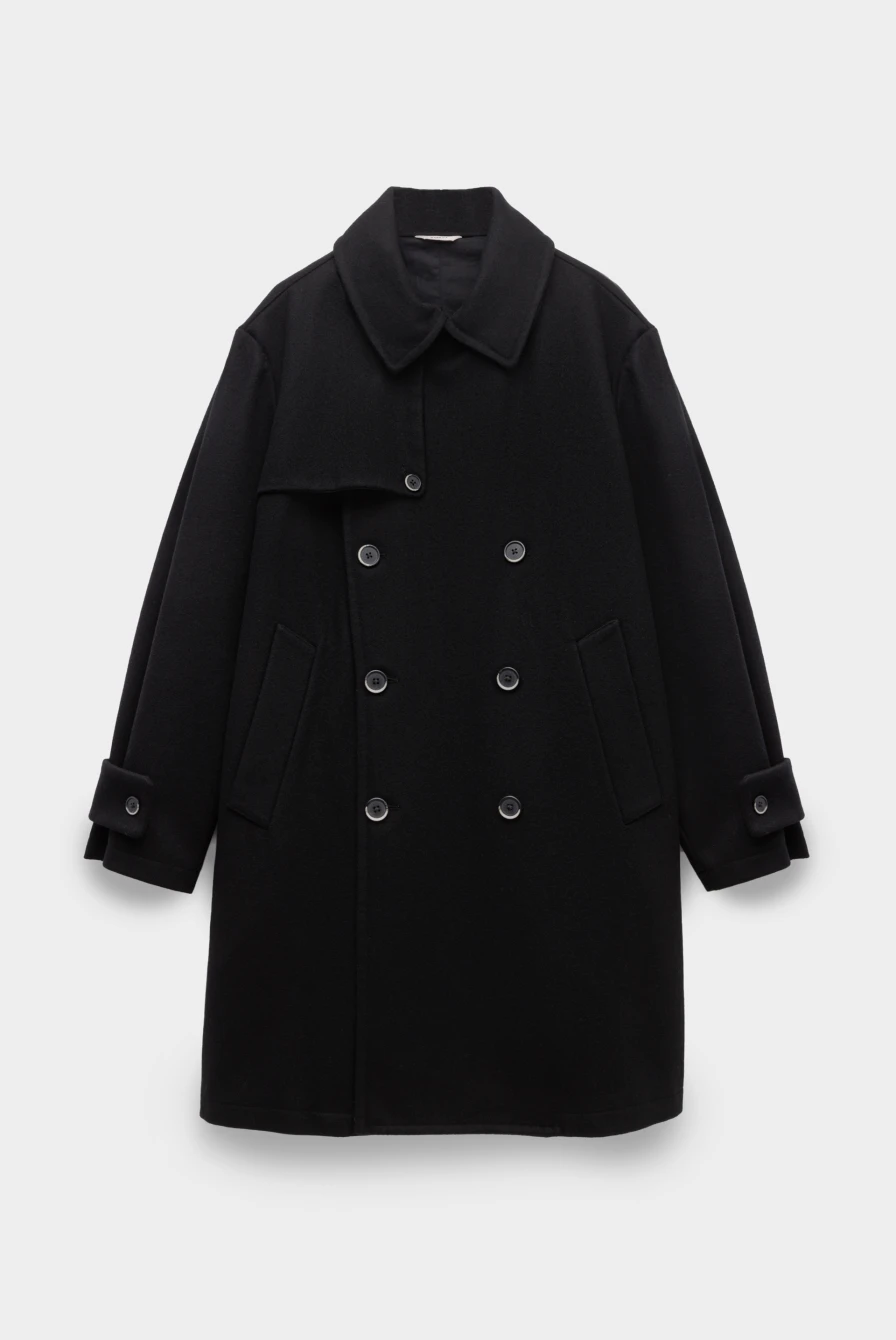 Пальто Barena Venezia capospalla palandran caramal - woven nero ...