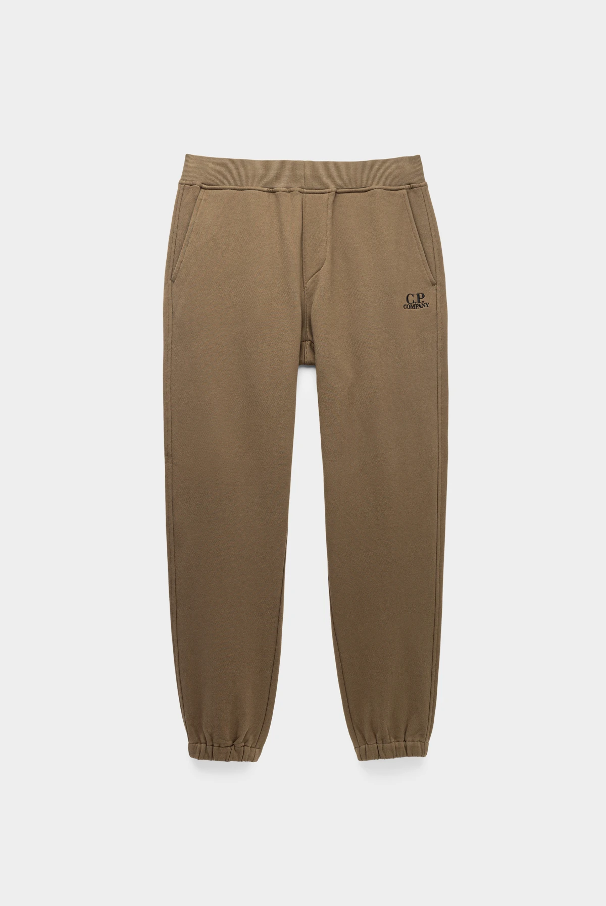 Брюки C.P. Company diagonal raised fleece track pants butternut ...